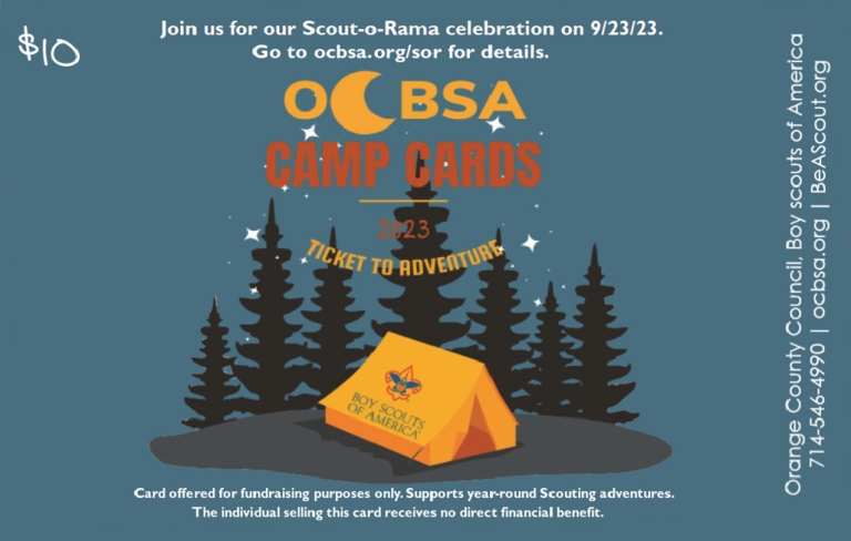 Sales Camp Cards - Orange County Council
