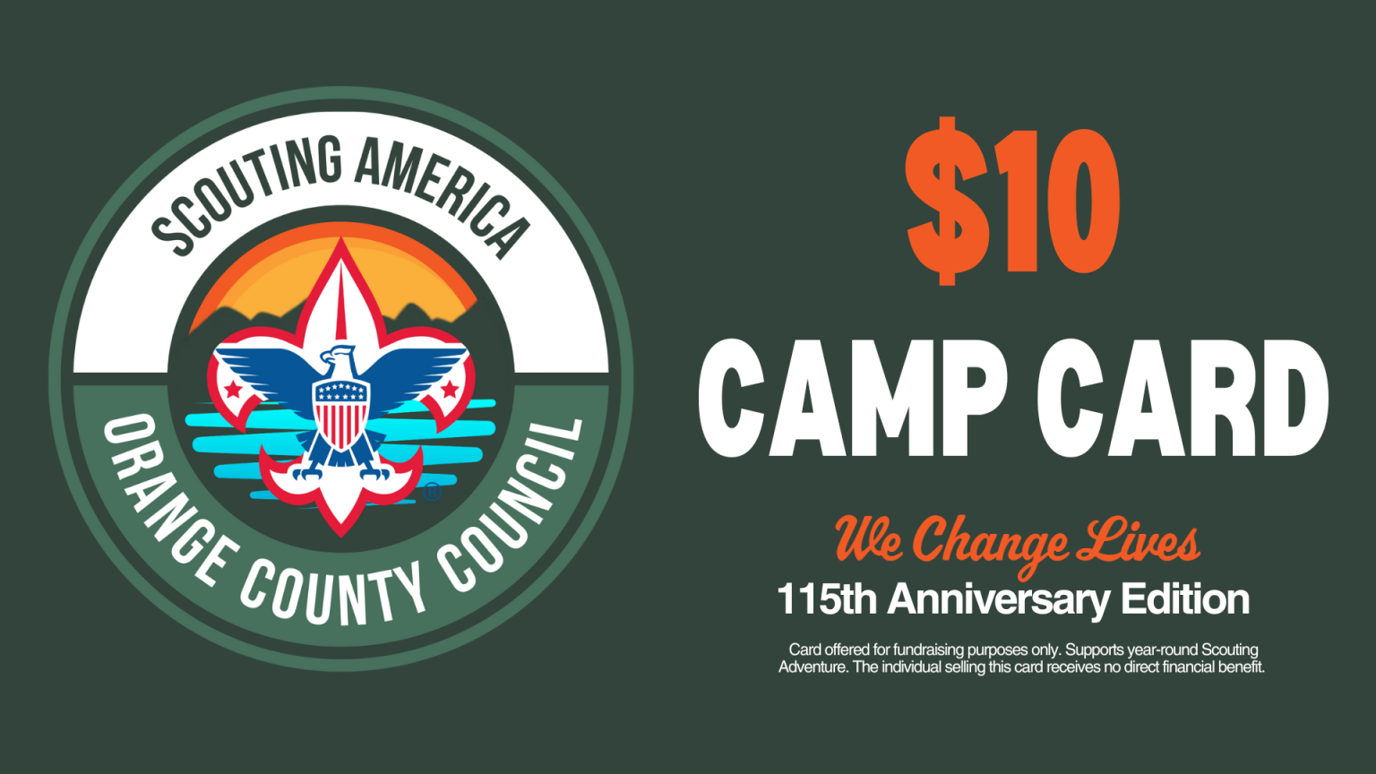 Sales Camp Cards - Orange County Council